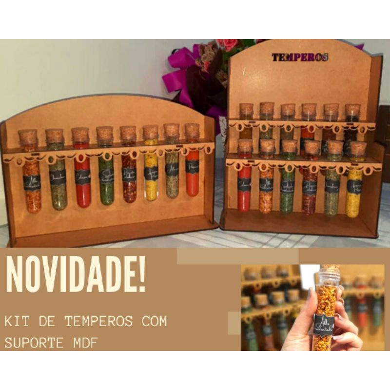 Kit de temperos | Shopee Brasil