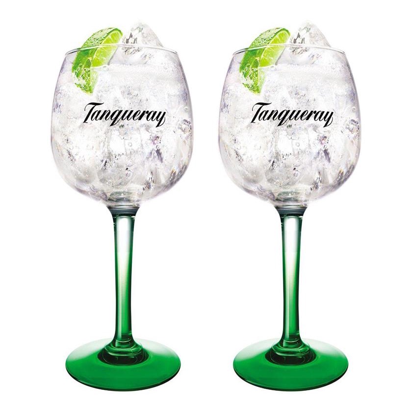 Kit 2 Taca De Vidro Para Gin Tanqueray Original 600ml | Shopee Brasil
