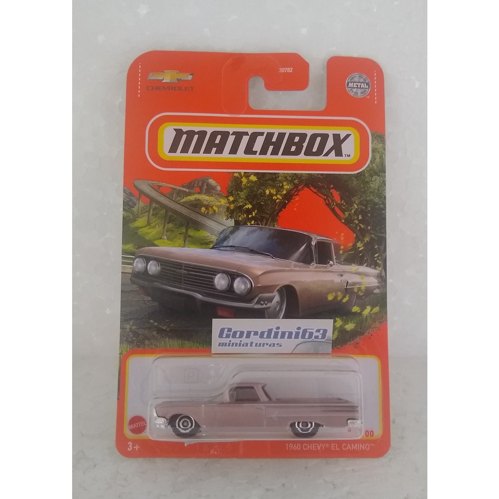 Matchbox 1960 Chevy El Camino - 1:64 | Shopee Brasil