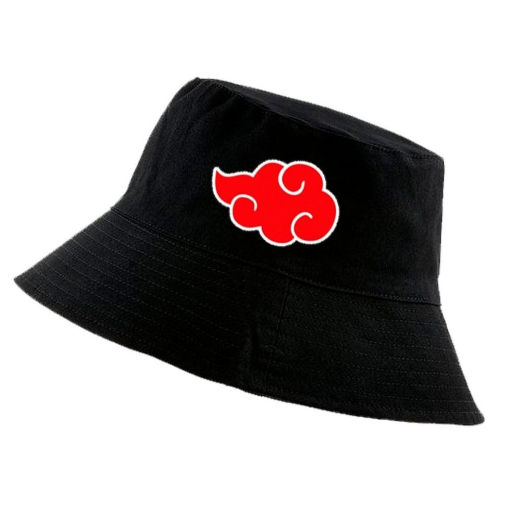 Chapeu Naruto Akatsuki Bucket Hat New Cap Anime Exclusivo | Shopee Brasil