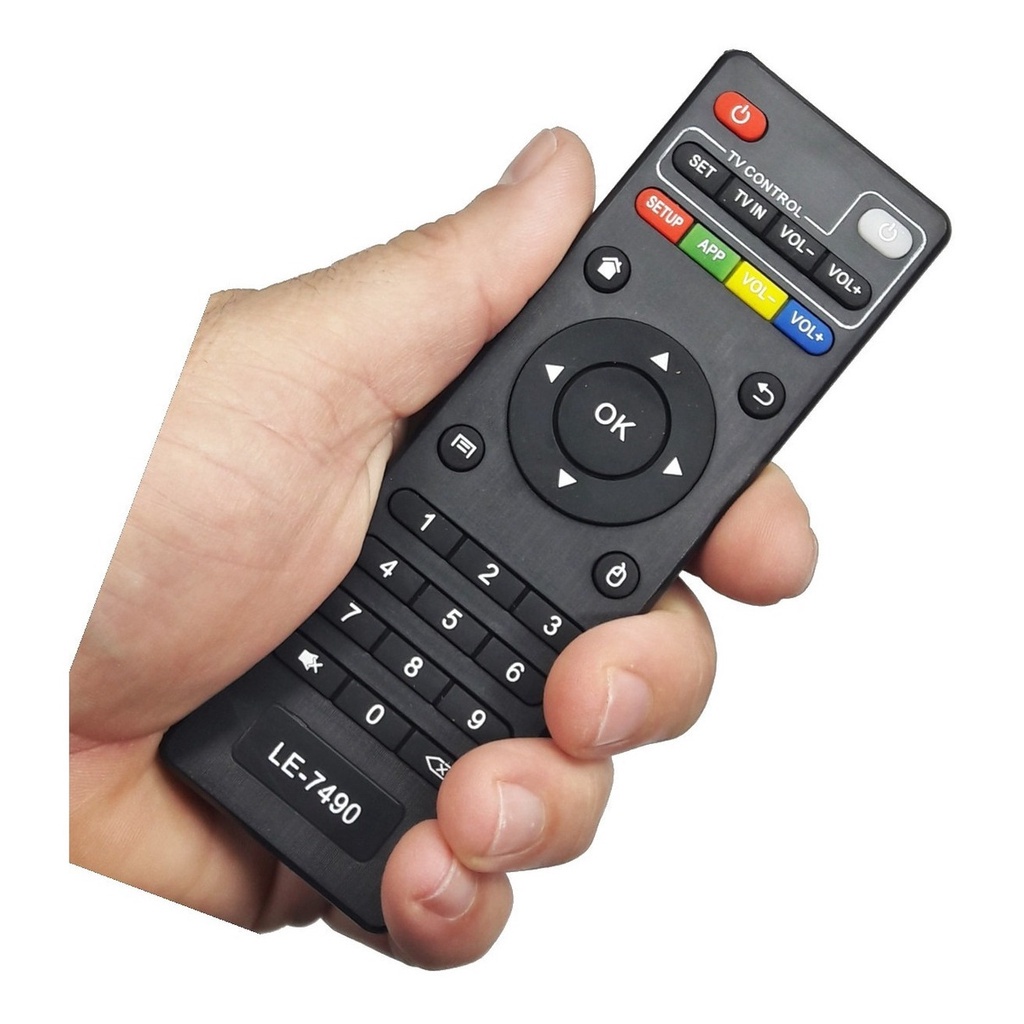 Controle remoto de tv box 4k Mxq /Mx9/Mxq pró/tx2/M96/T96 universal ...