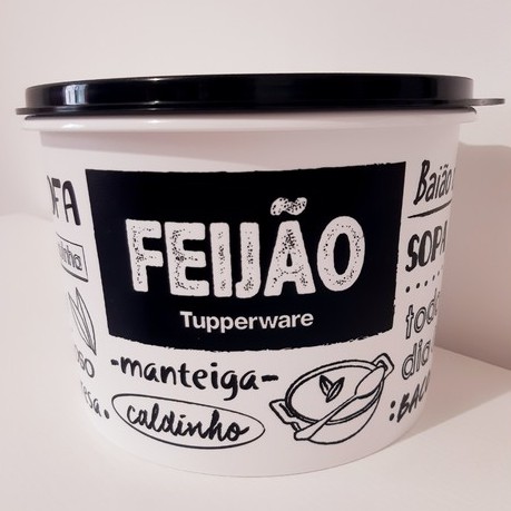 Tupperware Original Caixa PB Feijão 2kg Pote Hermético para Armazenar e ...