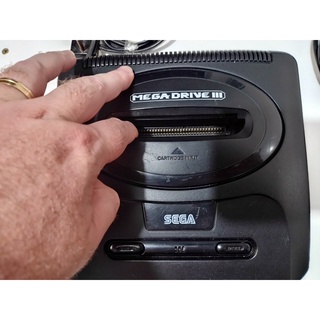 Console Mega Drive 3 Completo Tectoy + Controle Original + Fita Original 5 in 1 | Shopee Brasil