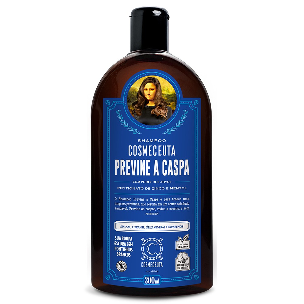 Linha Anti-caspa - Shamp Anticaspa + Cond E Máscara Neutros. | Shopee ...