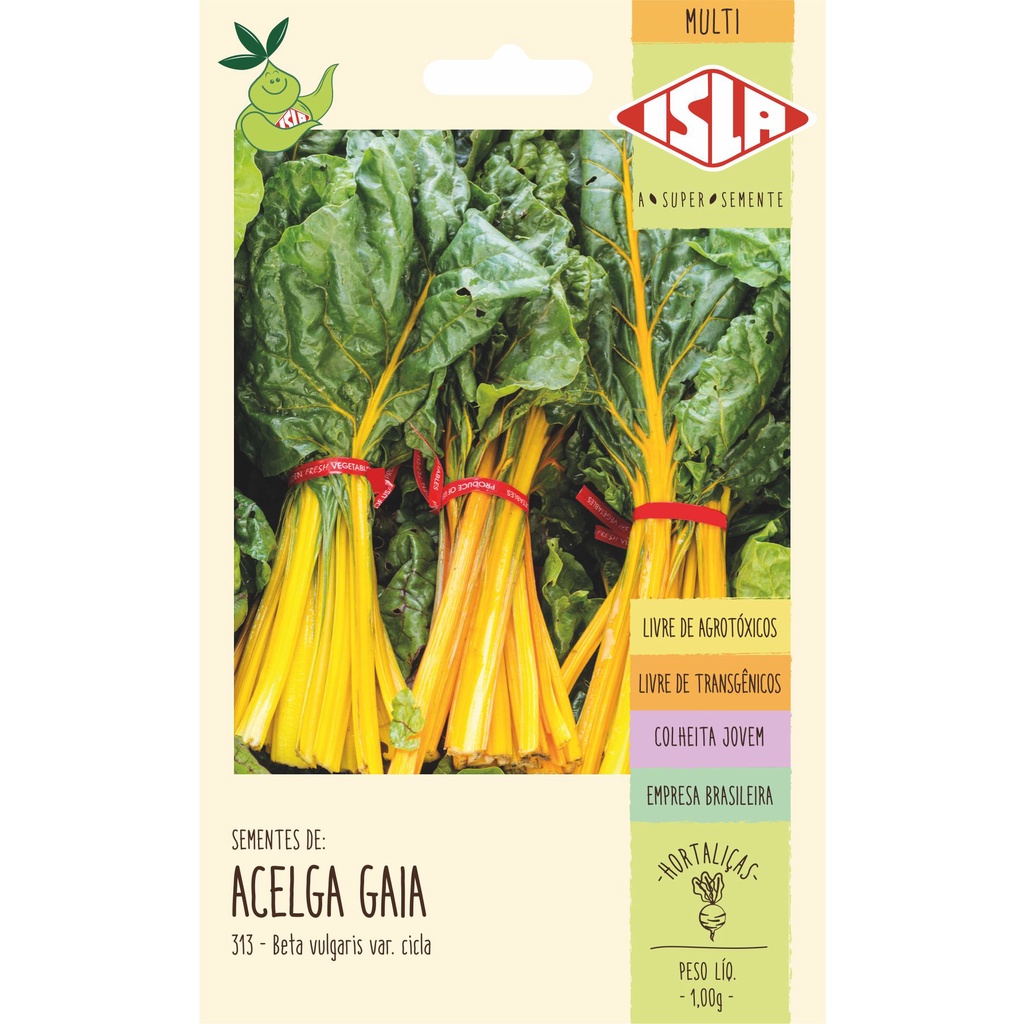 Sementes De Acelga Gaia - Isla Sementes | Shopee Brasil