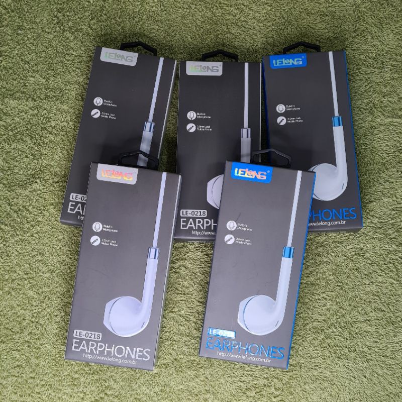 Fone De Ouvido Lelong Earphones Le-0218 - Original | Shopee Brasil