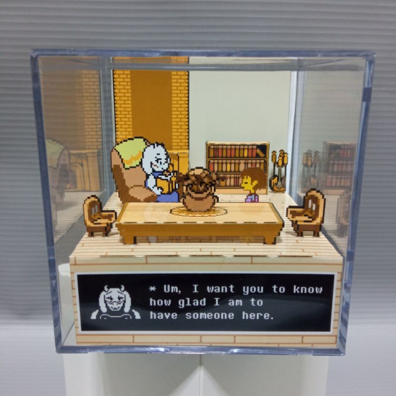 Cubo Diorama Undertale Sala | Shopee Brasil