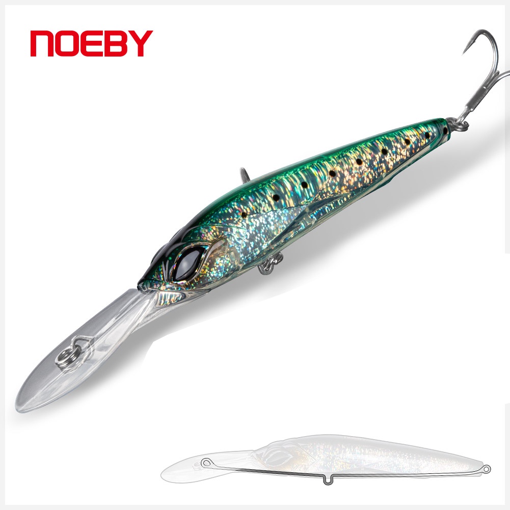 Noeby Chegada Nova Pesca Bens 18cm 90g Minnow Corrico Isca De Pesca ...