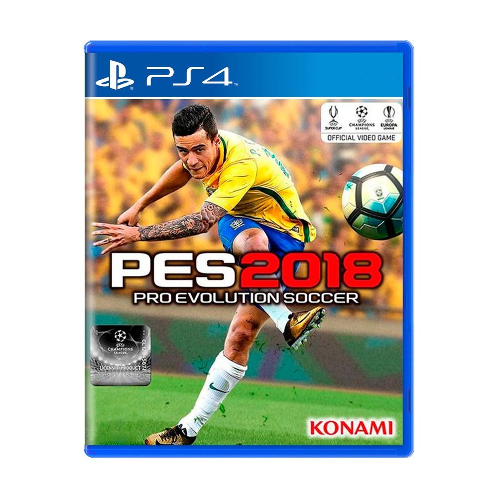 Jogo Pro Evolution Soccer 2018 (PES 18) - PS4 | Shopee Brasil