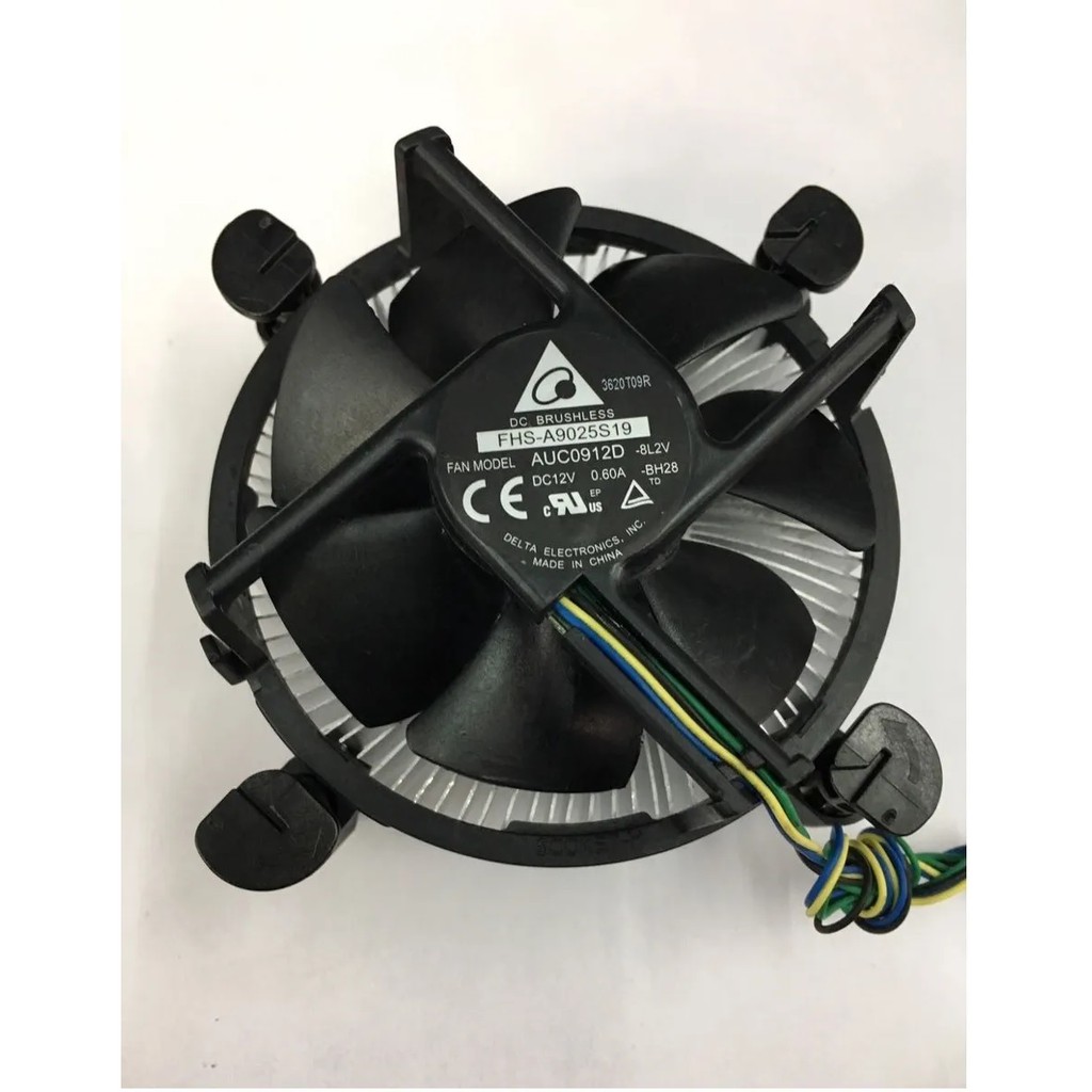 Cooler CPU Intel Delta Socket Lga 1156/1155/1150/1151 Base Cobre ...