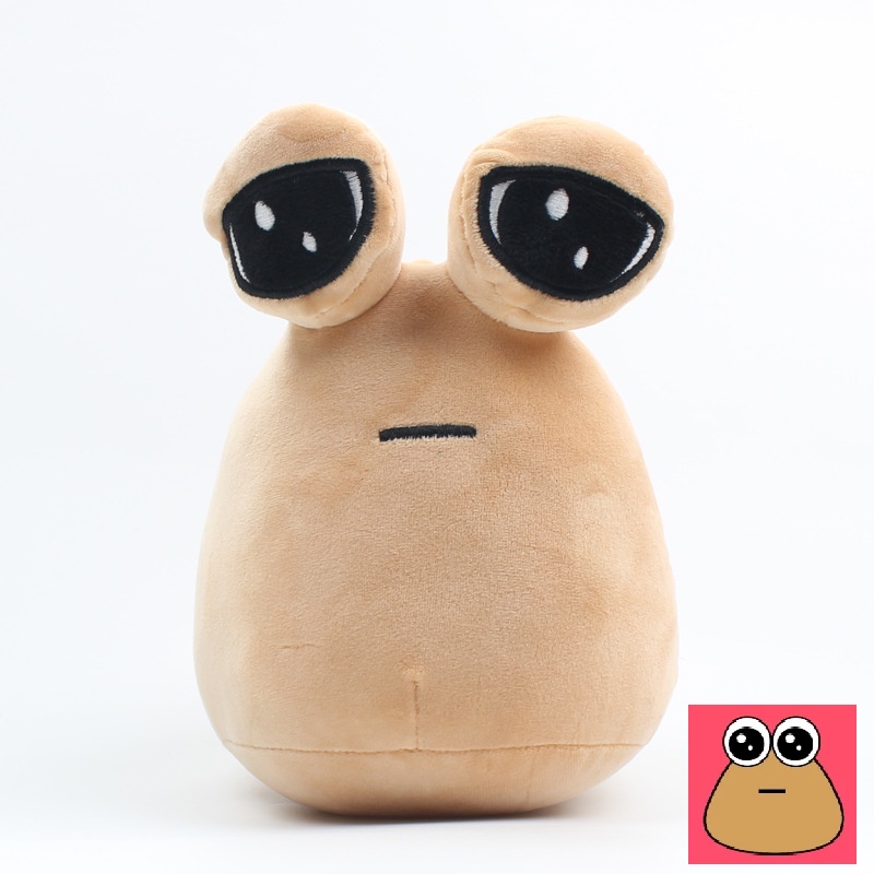 Pelucia Personagem Pou Jogo Infantil | Shopee Brasil