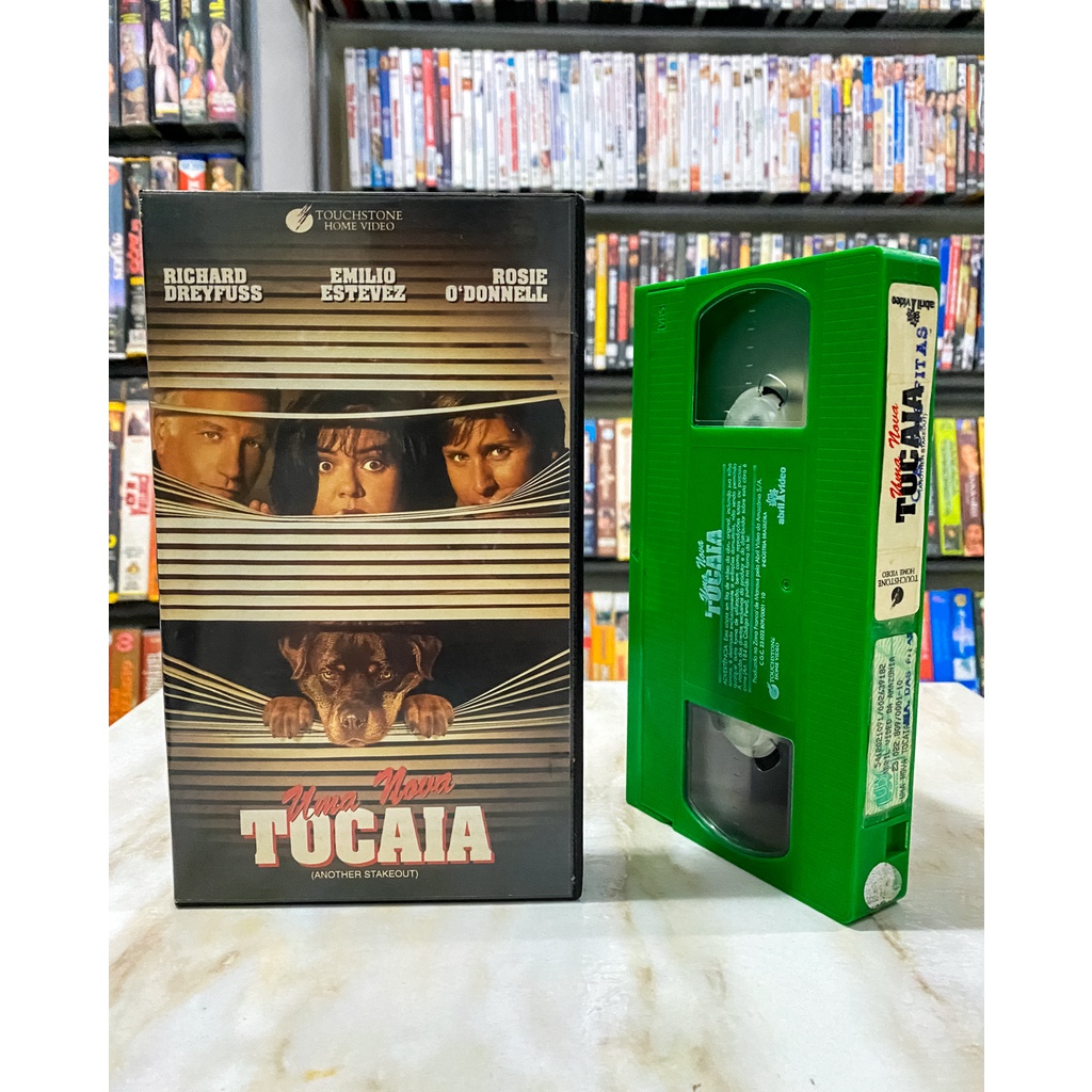VHS Uma Nova Tocaia - LEGENDADO Original - Richard Dreyfuss Emilio ...