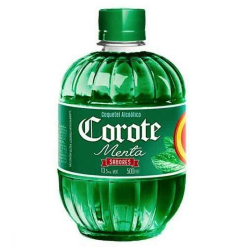 Kit 3 Corote Menta 500ml | Shopee Brasil