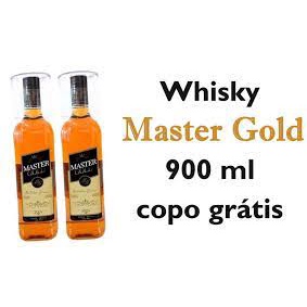 Whisky Master Gold 900ml | Shopee Brasil