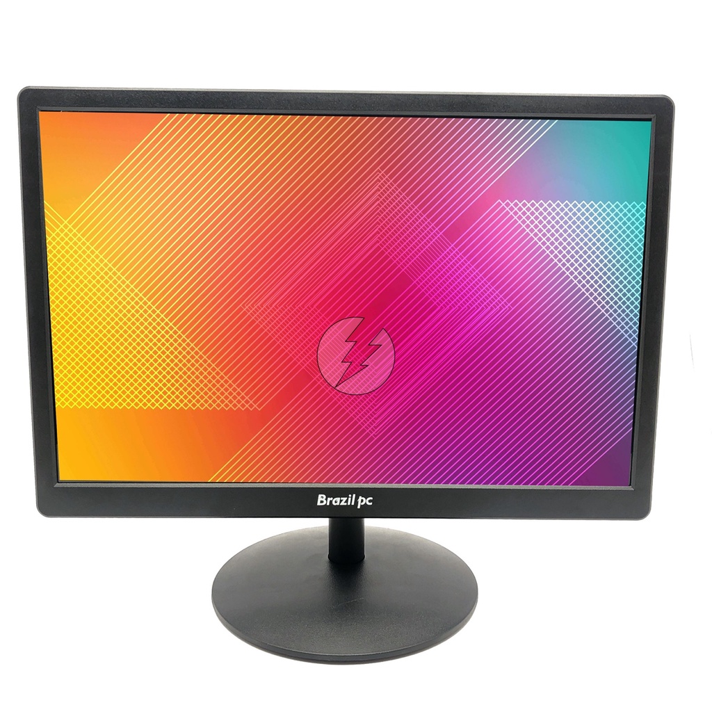 Monitor Pc, Led 19" Novo, Bpc-19we02-b, Preto, Widescreen, HDMI e VGA ...