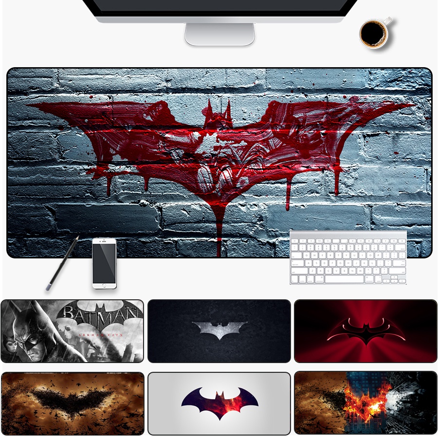 Mousepads Grande Batman Para Jogos Mouse Pad De Mesa Tamanho Grande ...
