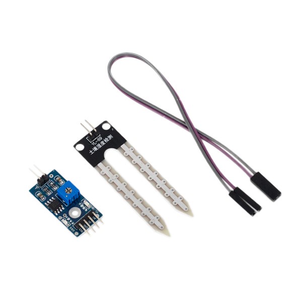 Sensor De Umidade Do Solo e ou Modulo P/ Arduino, Esp32, Pic | Shopee Brasil