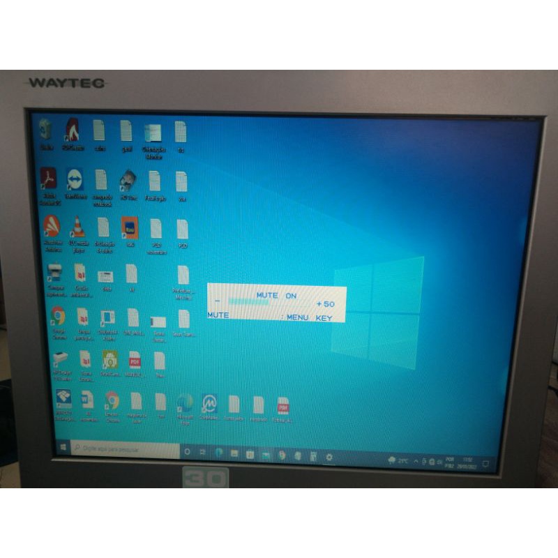 Monitor Waytec LCD 15 polegadas. | Shopee Brasil
