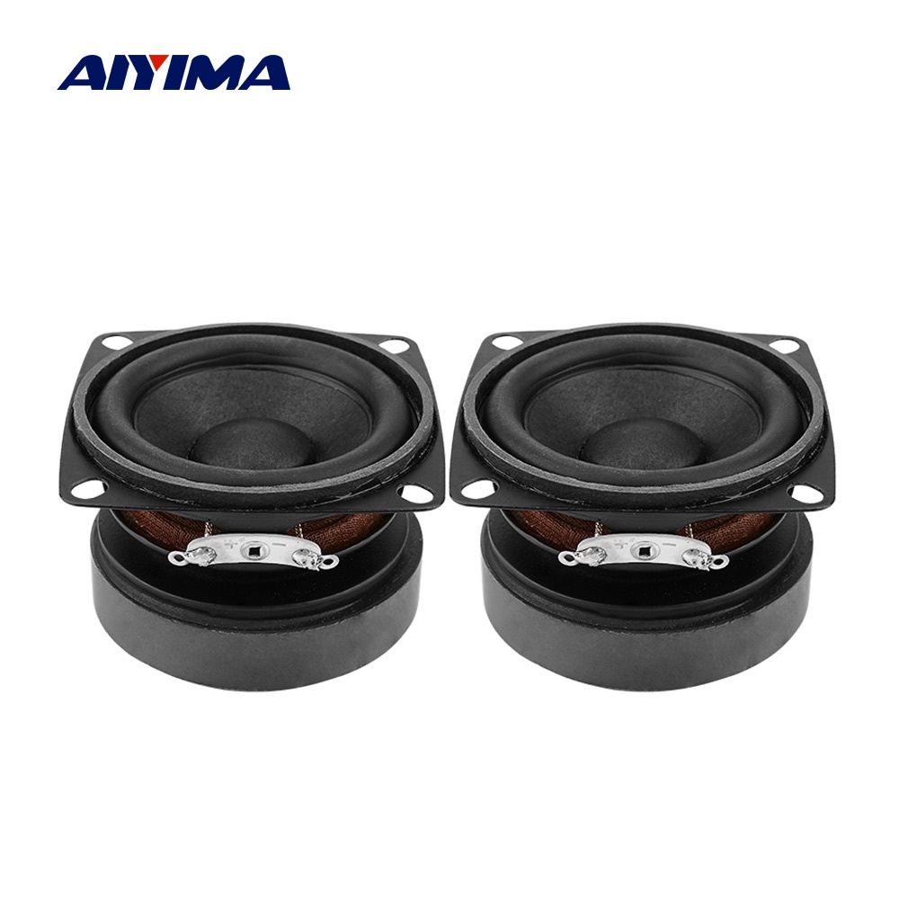 AIYIMA 2Pcs Alto-Falantes De Áudio Portáteis De 2 Polegadas 4 Ohm 15W ...