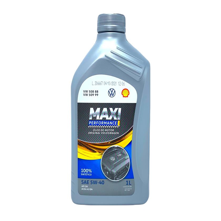 OLEO 5W40 MAXI PERFORMANCE VOLKSWAGEN 508.88 509.99 Novo | Shopee Brasil