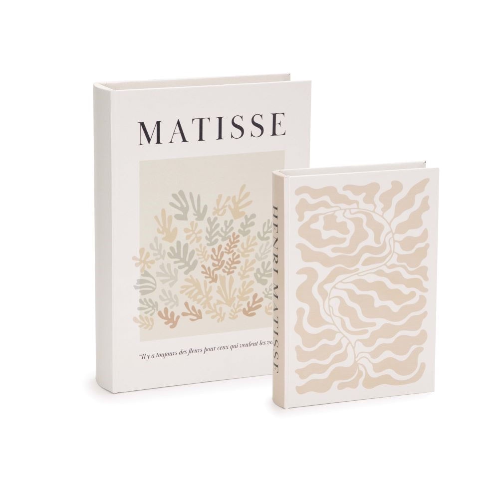 Kit Duas Caixas / Livros Decorativos - Henri Matisse | Shopee Brasil