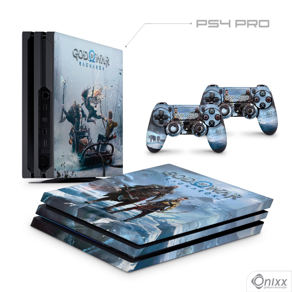 Skin PS4 PRO Adesiva God Of War Ragnarok II | Shopee Brasil