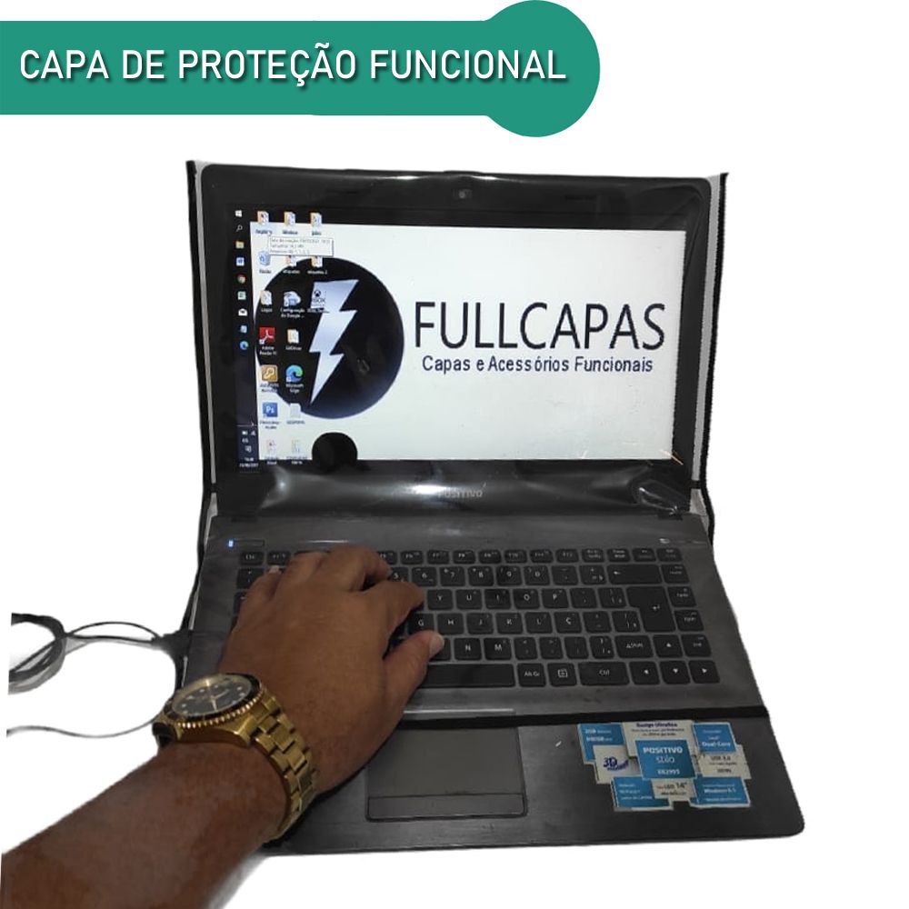 Capa Case Para Notebook cce Tela 14 com Protetor de Teclado Antipoeira Impermeável | Shopee Brasil