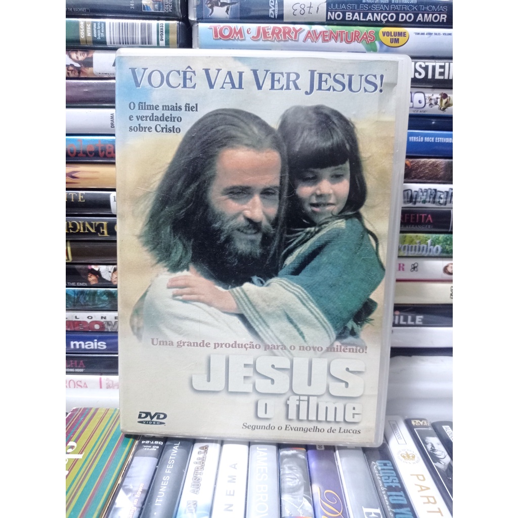 DVD Jesus O Filme Segundo o Evangelho de Lucas Peter Sykes John Kirsh ...