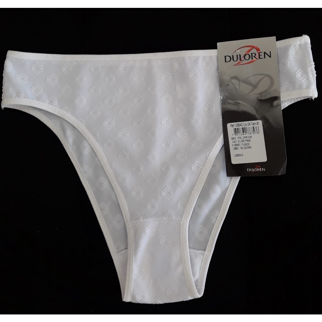 Calcinha Bordada Duloren Jazz (128943) | Shopee Brasil