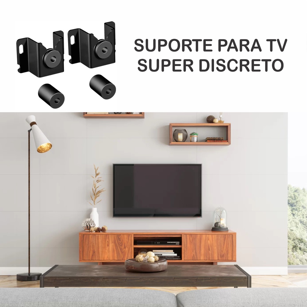 Suporte para TV Fixo de Parede Para Tv de 13 a 70 Polegadas Lcd-800 ...