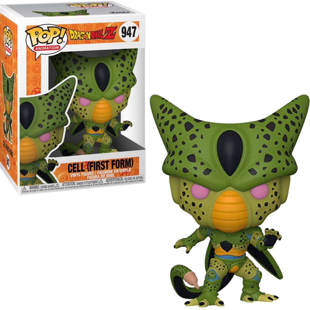 Funko Pop! Animation: Dragon Ball Z - Cell (First Form) #947 | Shopee ...