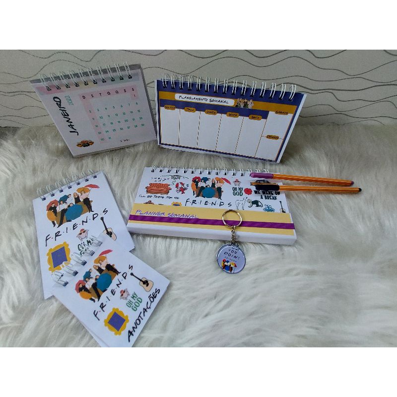 Planner semanal Friends. Planner personalizado. Papelaria personalizada ...