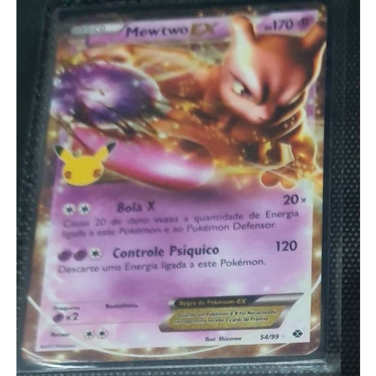 Mewtwo Celebrações 2021 Pokemon Original | Shopee Brasil