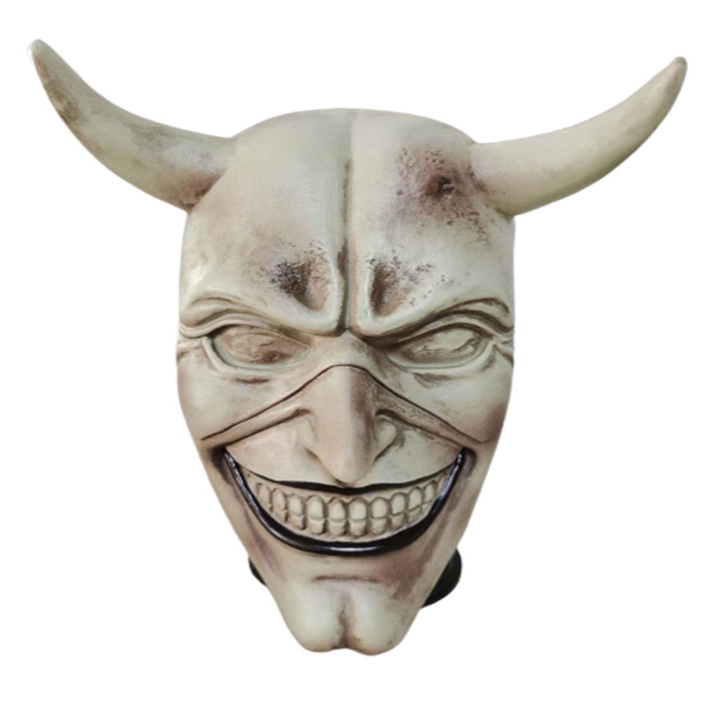 Movie The Black Phone The Grabber Latex Mask Cosplay Costume Demon ...