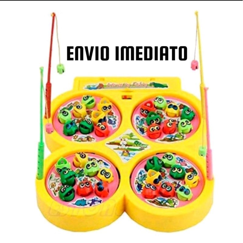 Jogo Pega Peixe Pescaria Maluca Com Imã Brinquedo Infantil 32 Peixes E ...