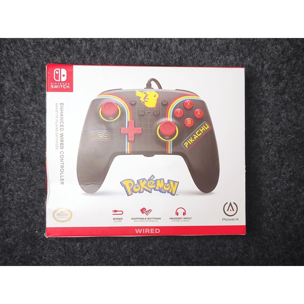 Pro Controller / Controle oficial Nintendo Switch - PowerA Limited ...