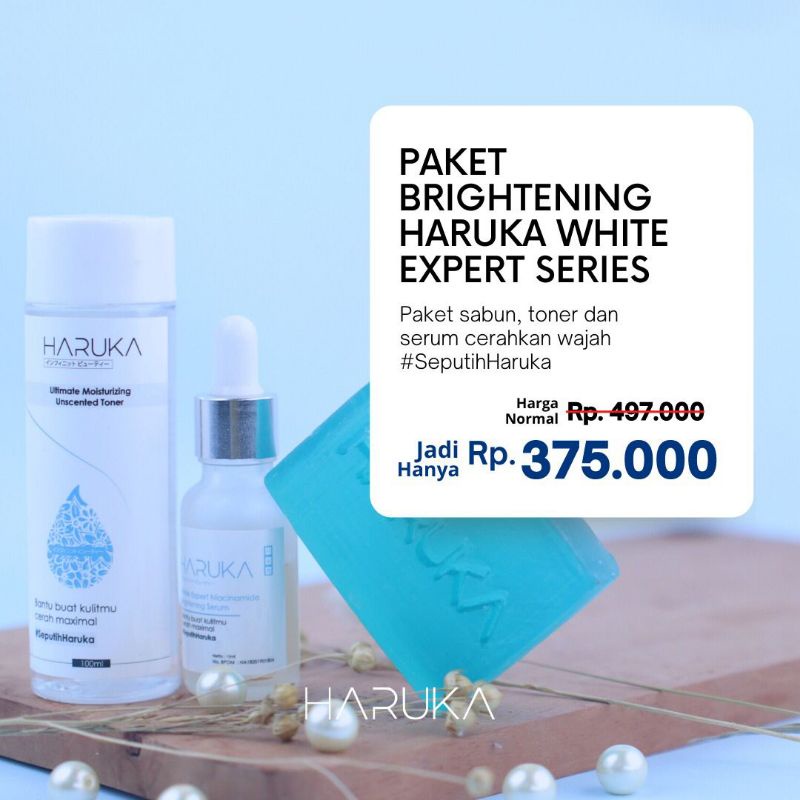 Pacote HARUKA Face BRIGHTENING EXPERT | Shopee Brasil