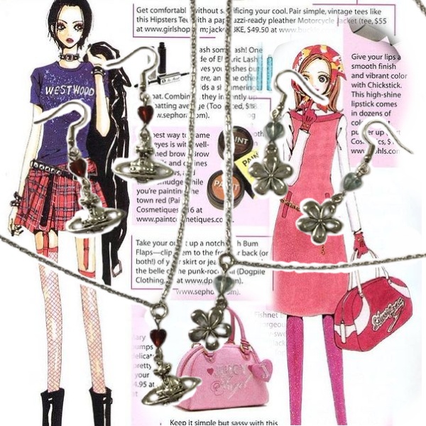 Nana e Hachi (Colares e Brincos) | Shopee Brasil