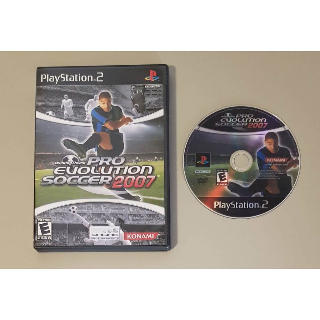 PS2 - Pro Evolution Soccer 2007 PES - Leia a descrição | Shopee Brasil