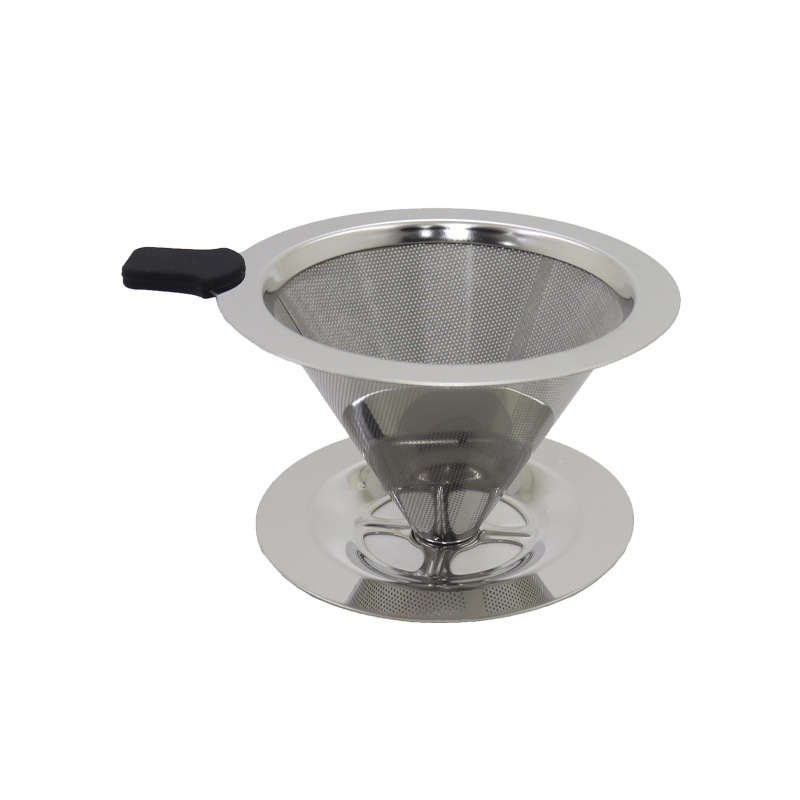 Coador Para Café Inox Pequeno Reutilizável Sem Papel 101 | Shopee Brasil