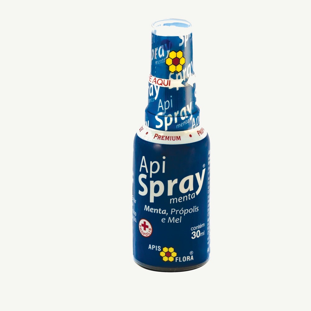 Apispray (Spray Mel, Propolis e Menta) 30 ml. - Apis Flora | Shopee Brasil