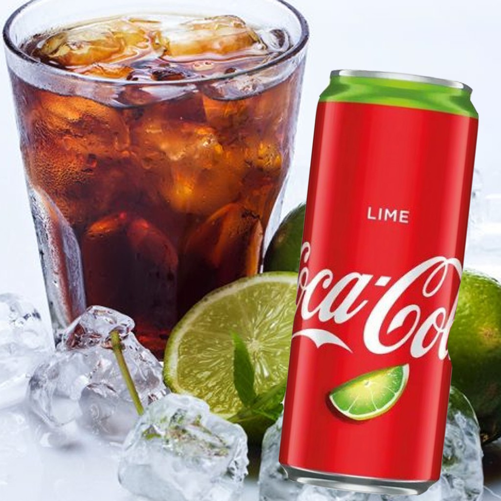 Coca Cola Lime Taste/Limão Importada Dos Estados Unidos Refrigerante ...
