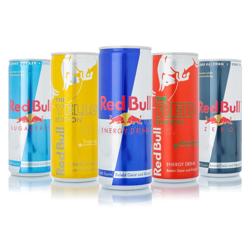 Energético Red Bull Energy Drink 4 Unidades de 250 ml | Shopee Brasil