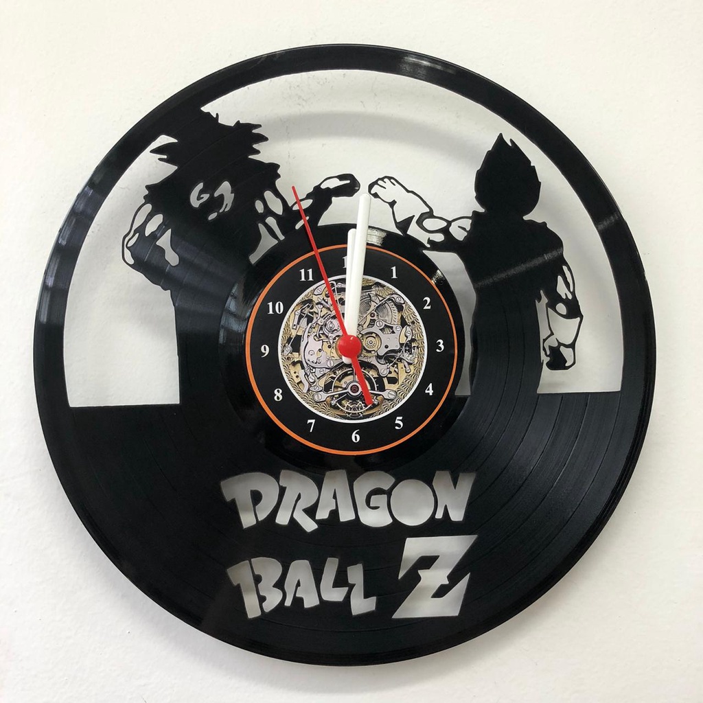 Relógio de Parede Disco Vinil - Dragon Ball Z Goku | Shopee Brasil