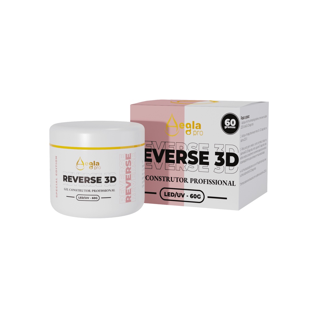Gel Construtor Profissional Reverse 3D 60g - AEGLA PRO | Shopee Brasil