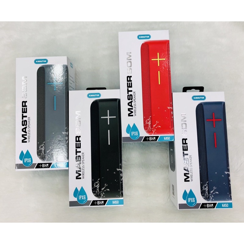 Caixa De Som Alto-falante Kimaster K450 Portátil Bluetooth | Shopee Brasil