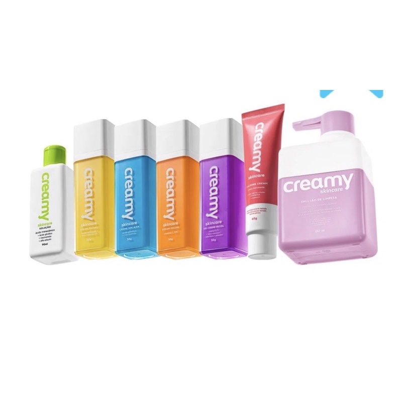 kit Creamy Pele normal (7 produtos) | Shopee Brasil