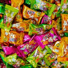 BALA MASTIGÁVEL TNT SUPER ÁCIDA (A GRANEL) pcte com 50 unidades ...