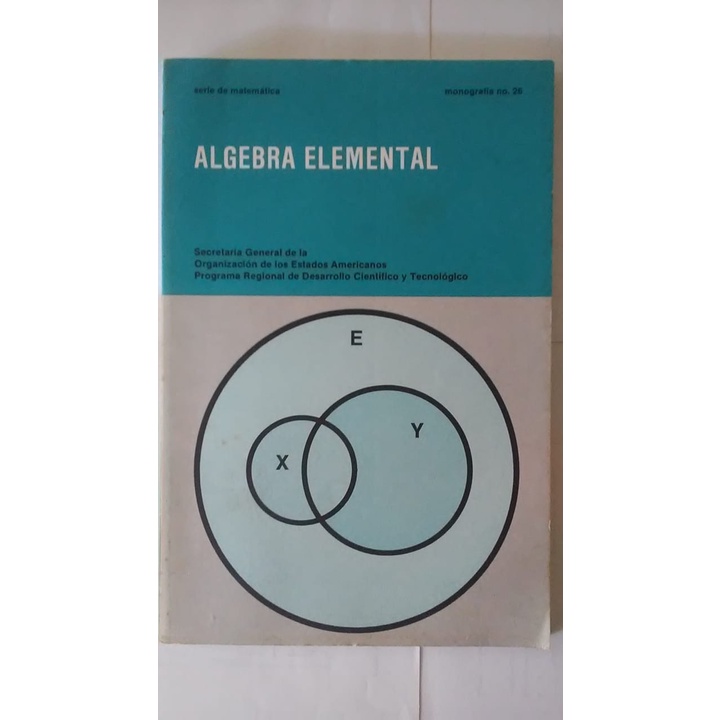 Algebra elemental. Leopoldo Nachbin. | Shopee Brasil