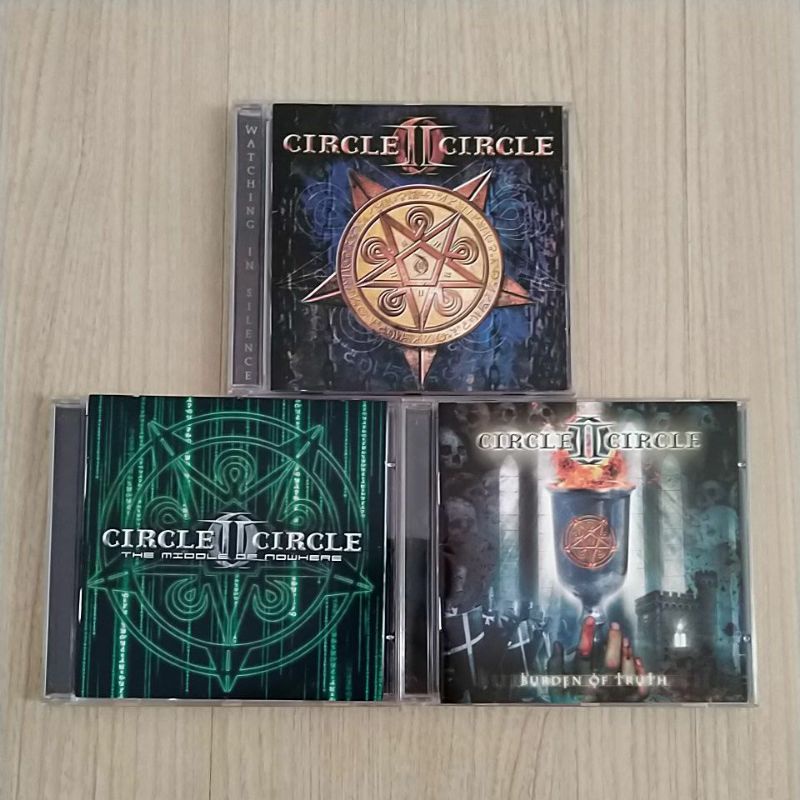 3 cds Circle II Circle (vocal Savatage) | Shopee Brasil